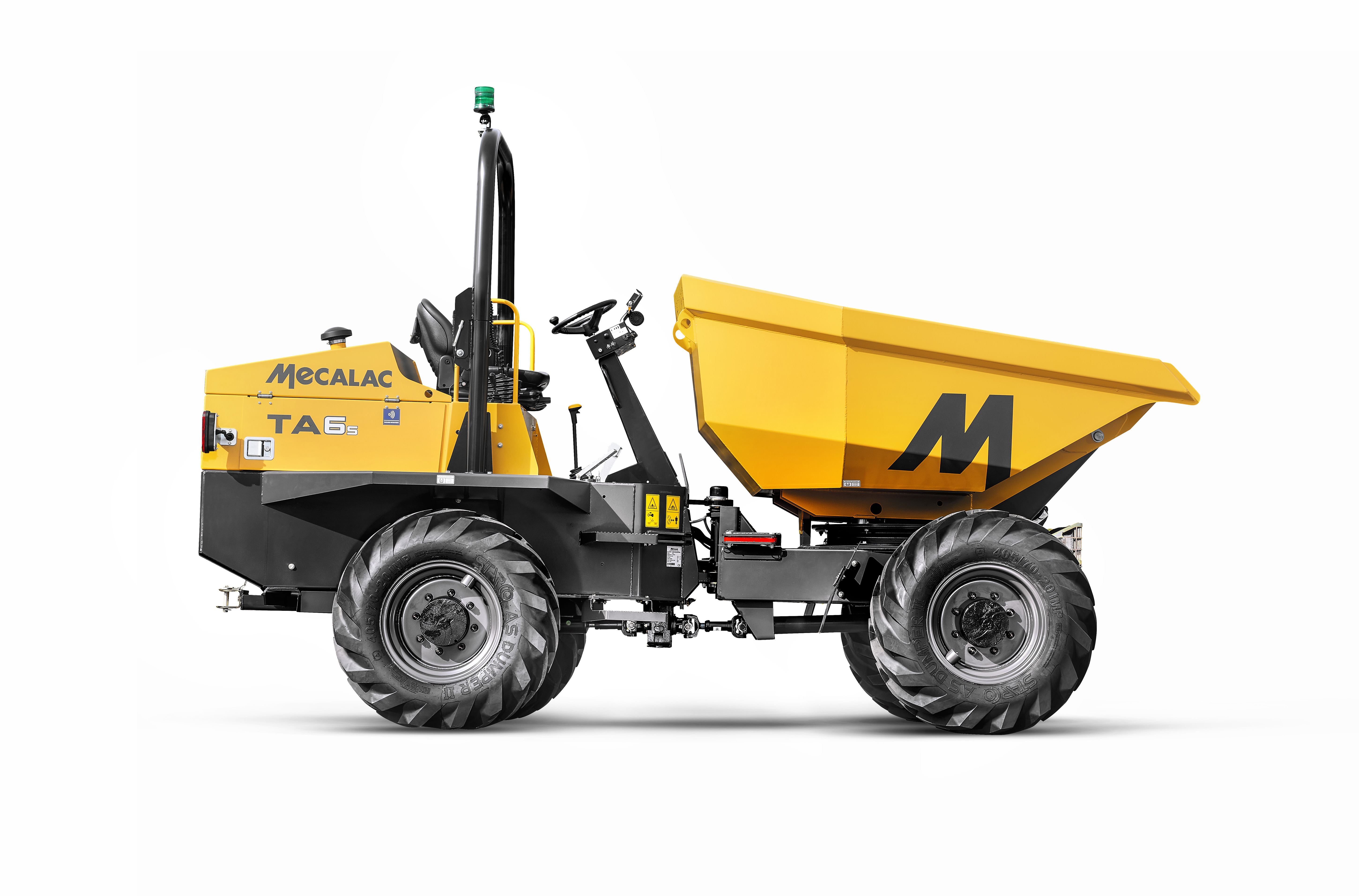 6 Ton Mecalac Swivel Skip Dumper