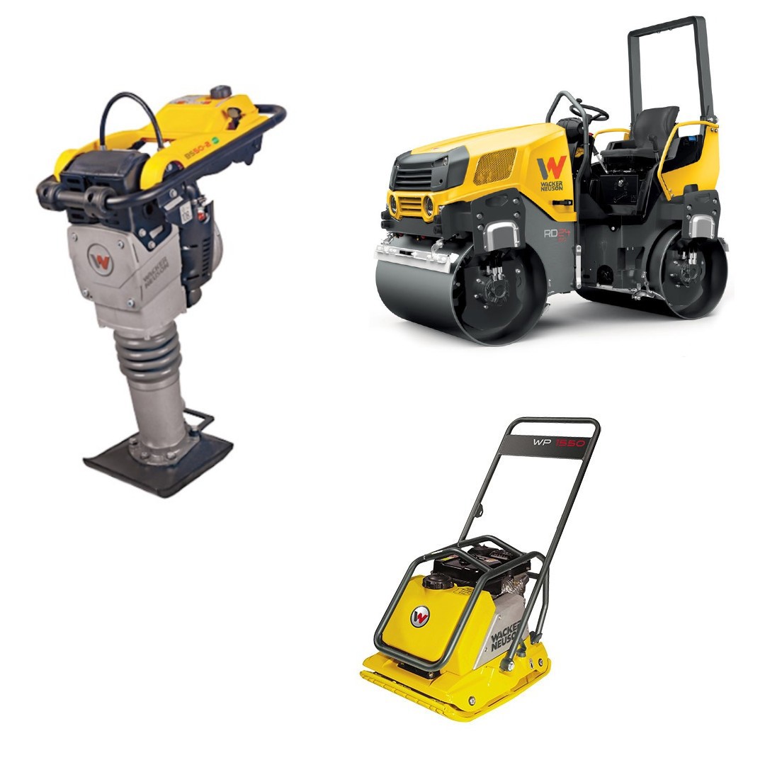 Hire Compaction & Roller Equipment in the Channel Islands